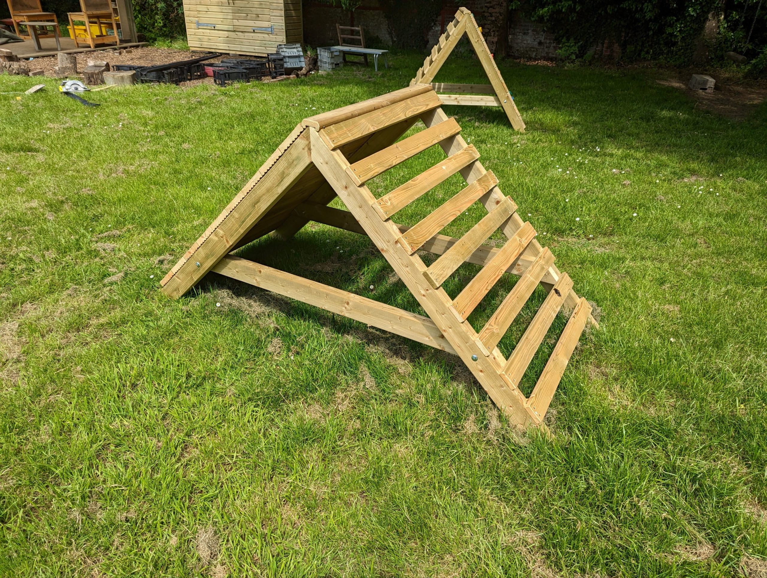 Climbing A-frame – Tony Bellinger Woodwork